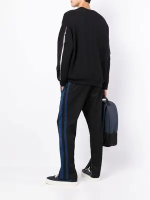 3.1 Phillip Lim Crewneck Zip-sleeve Jumper