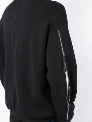 3.1 Phillip Lim Crewneck Zip-sleeve Jumper