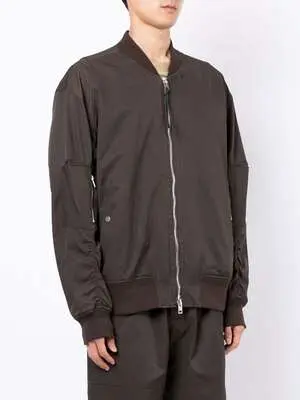 3.1 Phillip Lim Zip-front Bomber Jacket - Brown