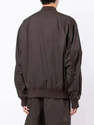 3.1 Phillip Lim Zip-front Bomber Jacket - Brown