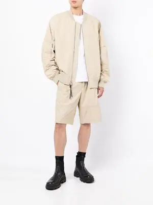 3.1 Phillip Lim Zip-front Bomber Jacket - Neutrals