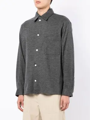 3.1 Phillip Lim Melangé-effect Flannel Shirt