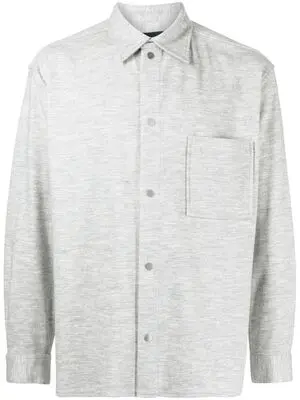 3.1 Phillip Lim Point-collar Flannel Shirt