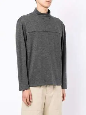 3.1 Phillip Lim Mock-neck Wool-blend Jumper
