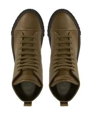 GIUSEPPE ZANOTTI Ecoblabber High-top Sneakers - Green