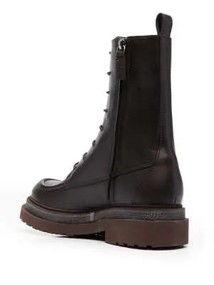 Brunello Cucinelli Ankle Lace-up Boots