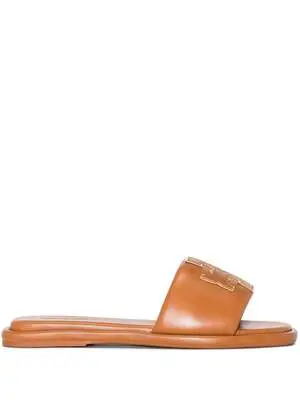 Tory Burch Double T Flat Sandals