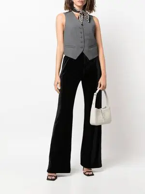 Philosophy Di Lorenzo Serafini Wide-leg Velvet Trousers