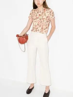 Nanushka Beata Cropped Trousers