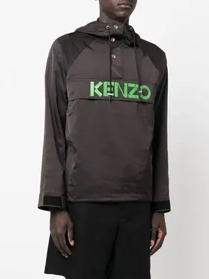 Kenzo Logo-print Hooded Jacket