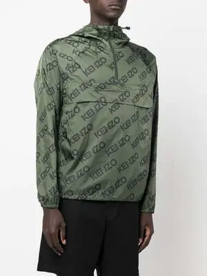 Kenzo Logo-print Hooded Jacket