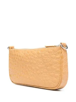 By Far Rachel Crocodile-print Shoulder Bag - Neutrals