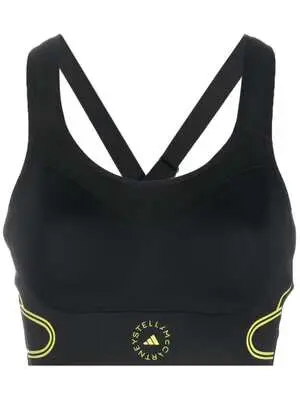 Adidas By Stella Mccartney Elasticated Sports Bras