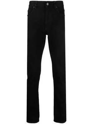 Zegna Roccia Slim-fit Jeans - Black