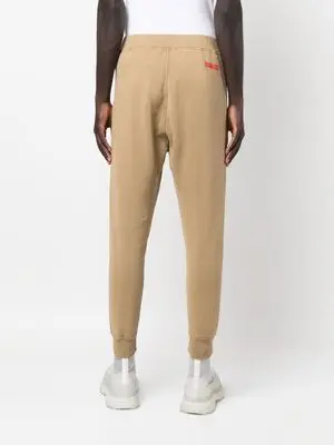 Dsquared2 Tapered Cotton Track Pants