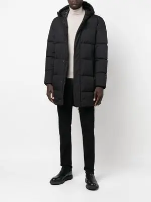 Herno Quilted Puffer Jacket - Black