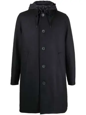 Herno Long-sleeve Button-up Coat