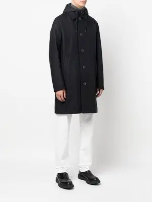 Herno Long-sleeve Button-up Coat