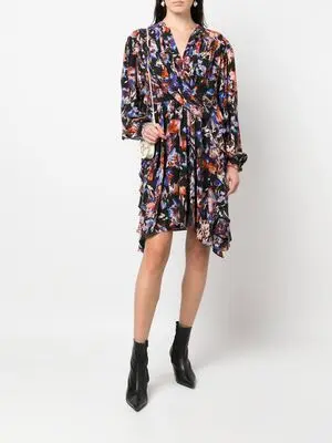 IRO PARIS Floral Print Dress