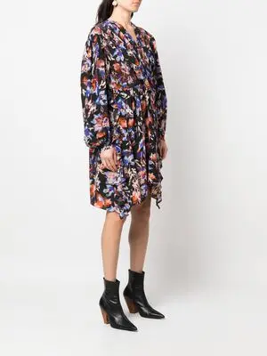 IRO PARIS Floral Print Dress