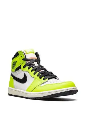 JORDAN Air 1 High Og Visionaire Sneakers - Yellow
