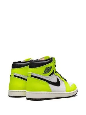 JORDAN Air 1 High Og Visionaire Sneakers - Yellow
