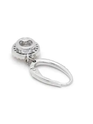 SWAROVSKI Una Drop Earrings - Silver