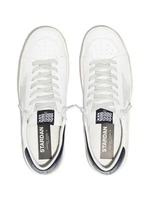 GOLDEN GOOSE Star-patch Lace-up Sneakers - White