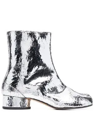 Metallic Booties