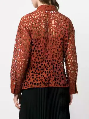 Vince Lace Cotton Blouse