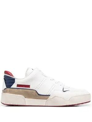 MARANT Isabel Colour-block Leather Sneakers