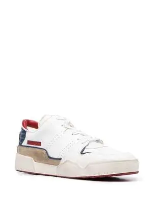 MARANT Isabel Colour-block Leather Sneakers