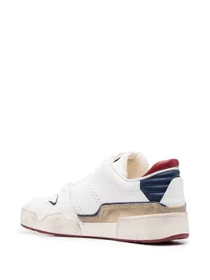 MARANT Isabel Colour-block Leather Sneakers