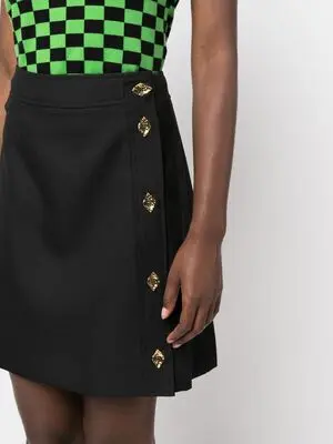 GANNI Button-up Mini Skirt