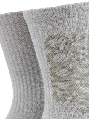 STADIUM GOODS Ribbed Logo Socks