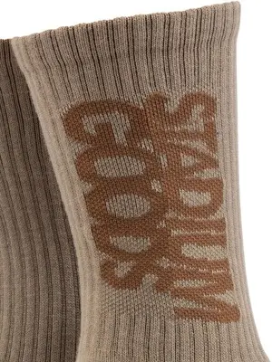 STADIUM GOODS Ribbed Logo Socks