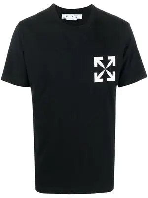 Off-White Arrows-logo Organic Cotton T-shirt