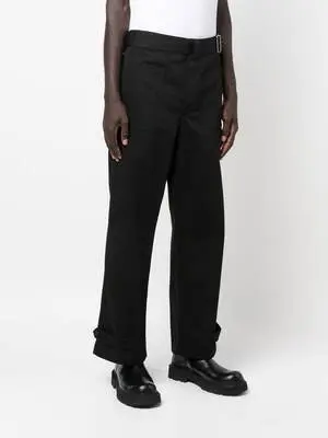 Alexander McQueen Buckled Four-pocket Trousers