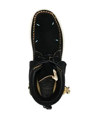 Visvim Lace-up Desert Boots - Black