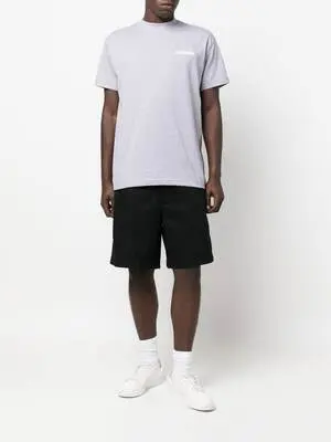 Jacquemus Logo Print Cotton T-shirt - Grey