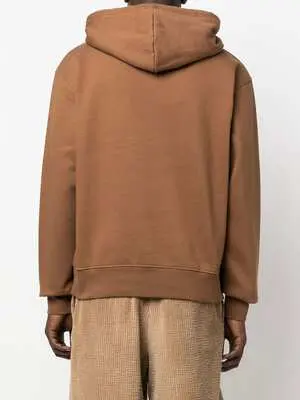 Jacquemus Le Sweatshirt Brodé Hoodie - Brown