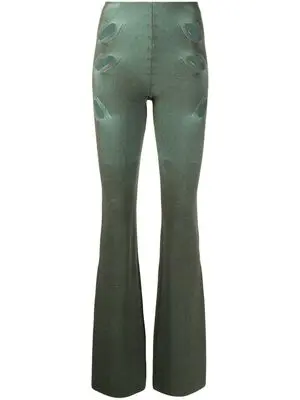 DION LEE Lock Slit-detail Trousers