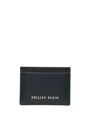 Philipp Plein Tm Textured Cardholder - Black