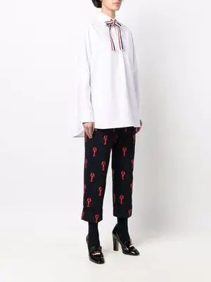 Thom Browne Bow-tie Blouson Shirt