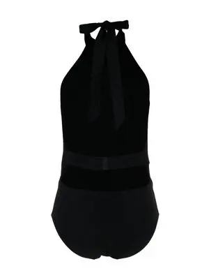 Zimmermann Halterneck Fitted Swimsuit