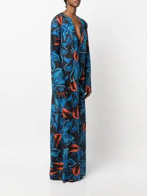 LOUISA BALLOU Abstract-print Dress