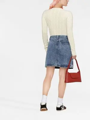 A.p.c. Manue Denim Mini Skirt