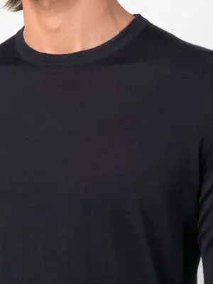 Zegna Crew Neck Sweater - Blue