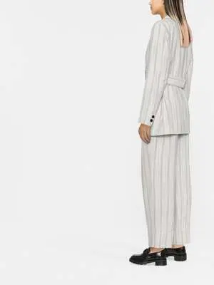 GANNI Striped Suiting Jacket