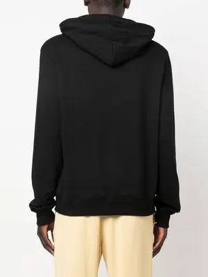 LANVIN Embroidered Logo Hoodie